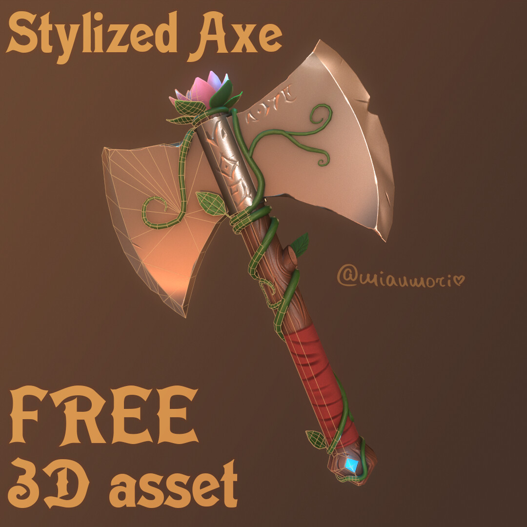 ArtStation - Stylized Axe