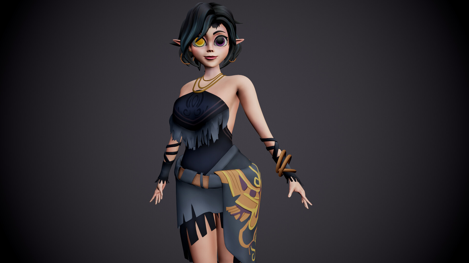 ArtStation - Game-ready girl character