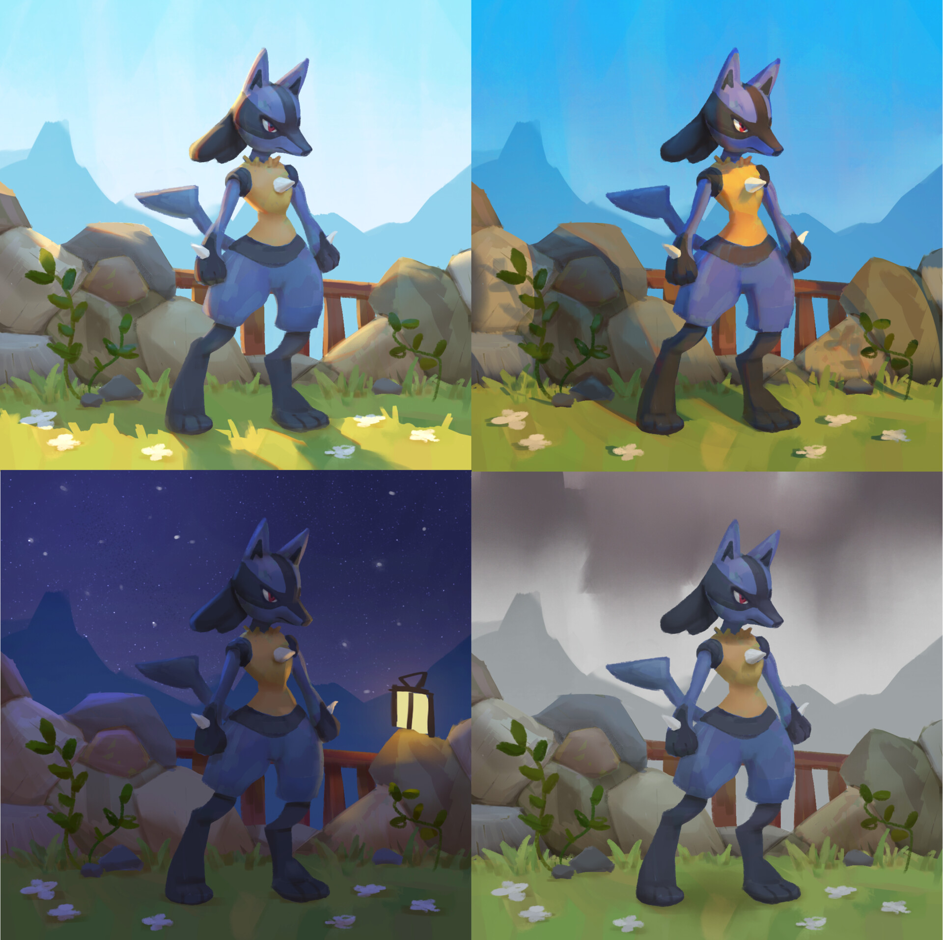 ArtStation - Color and light practice