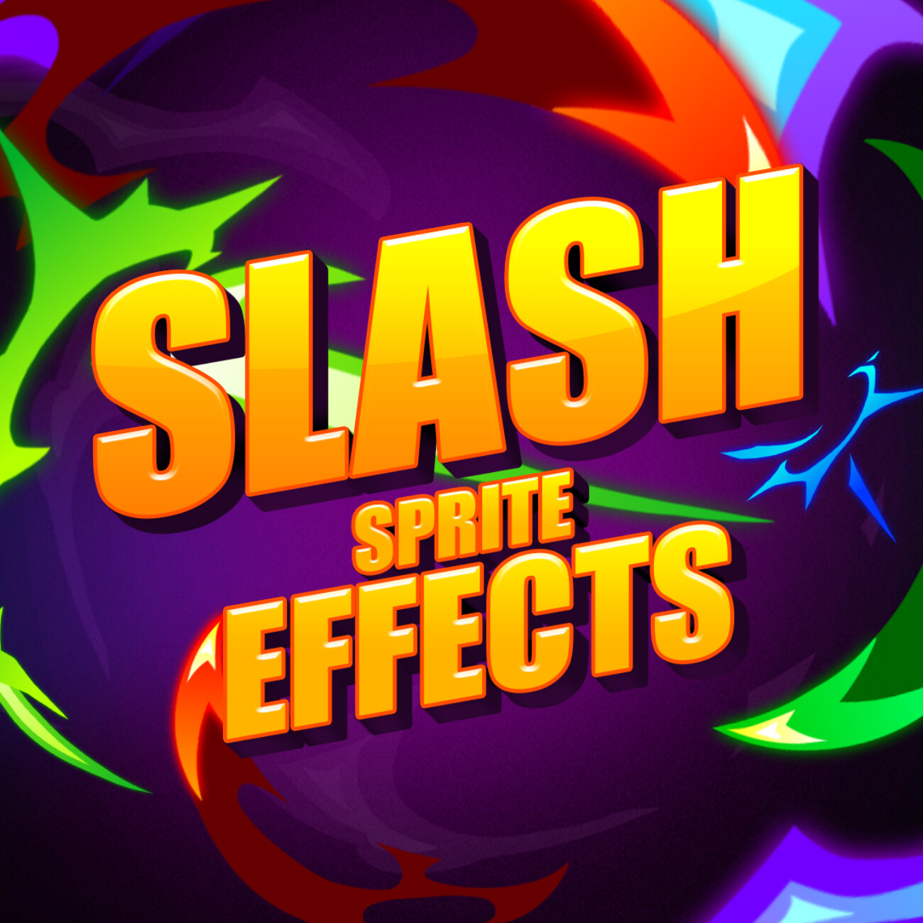 ArtStation - Hand drawn slashes