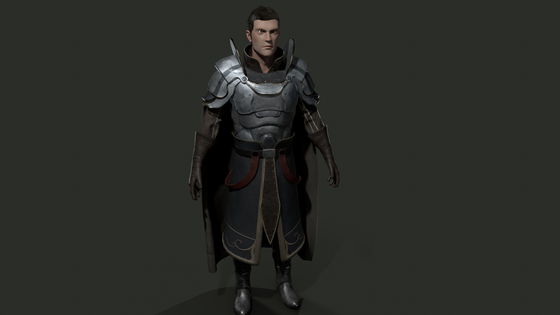 ArtStation - Knight 3D game-ready character