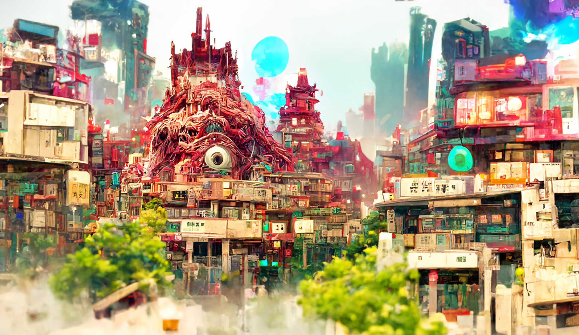 ArtStation - Monster city