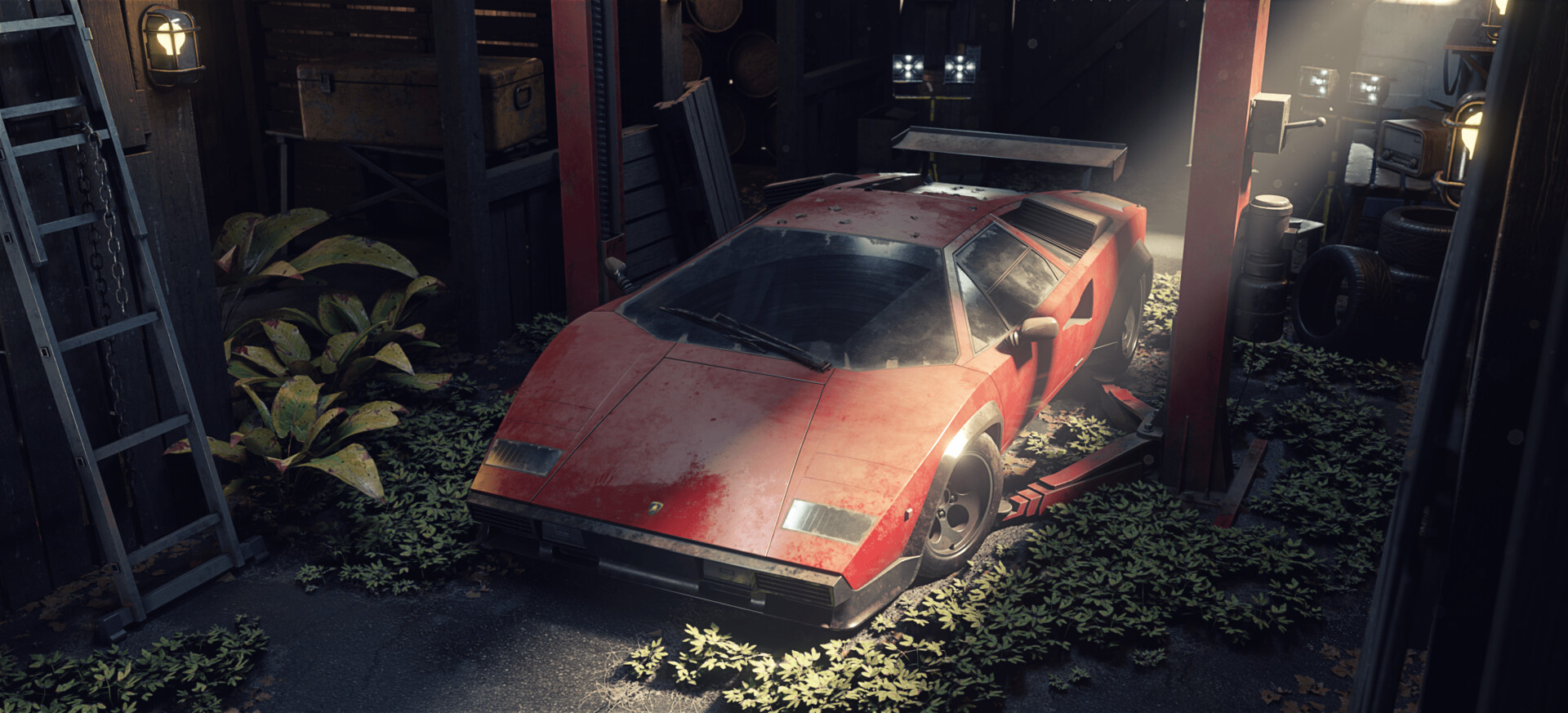 ArtStation - Lamborghini Countach