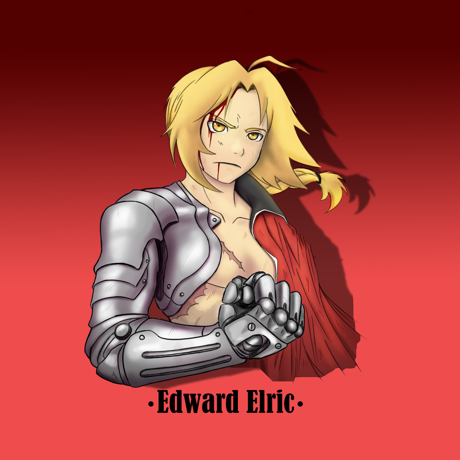 ArtStation - Edward Elric FanArt