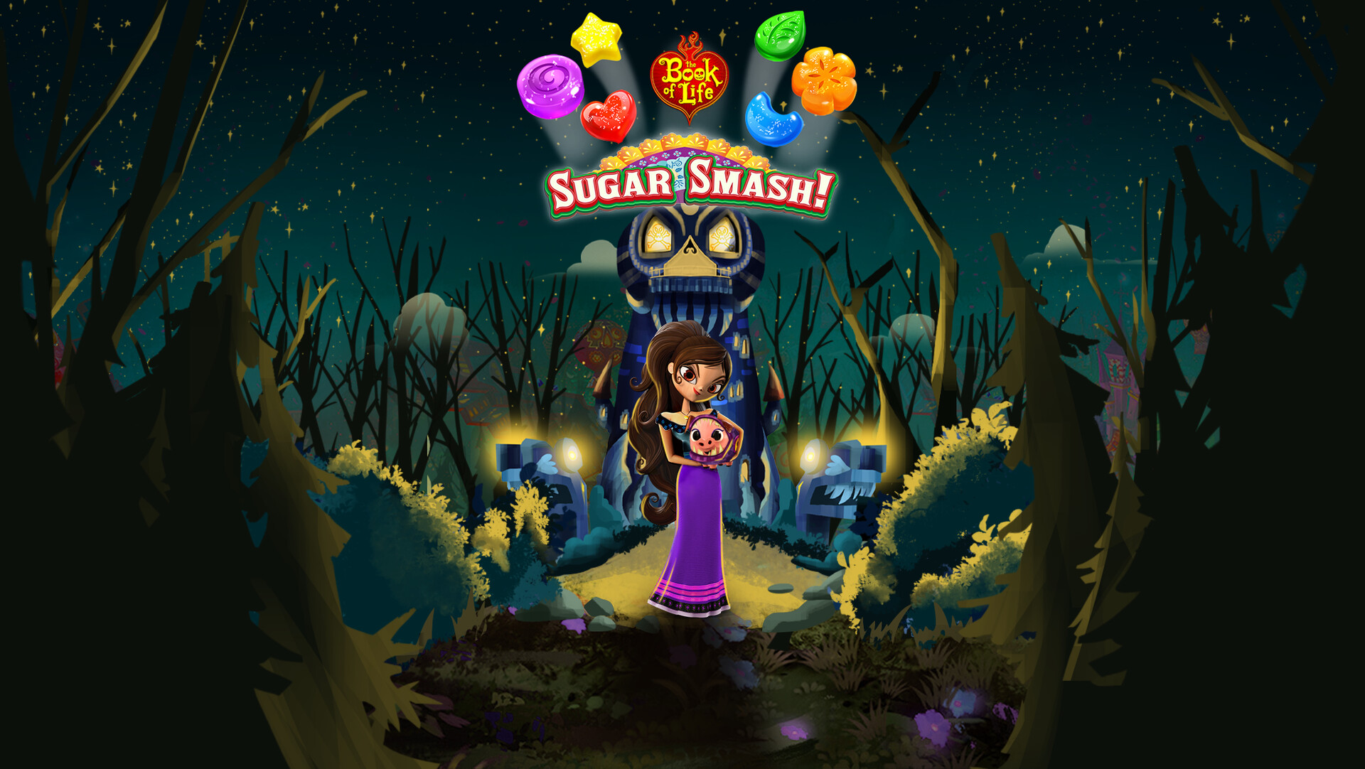 ArtStation - Sugar Smash | Splash Screen