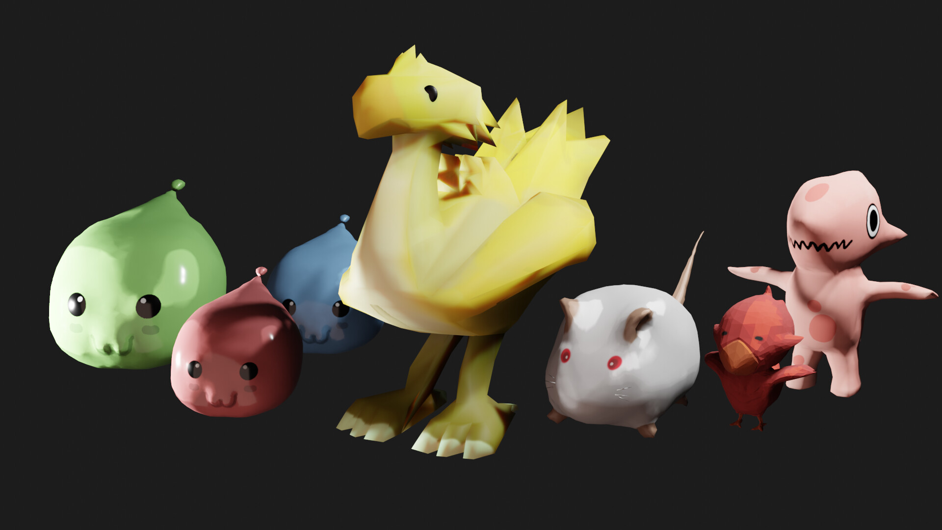 ArtStation - LowPoly Characters