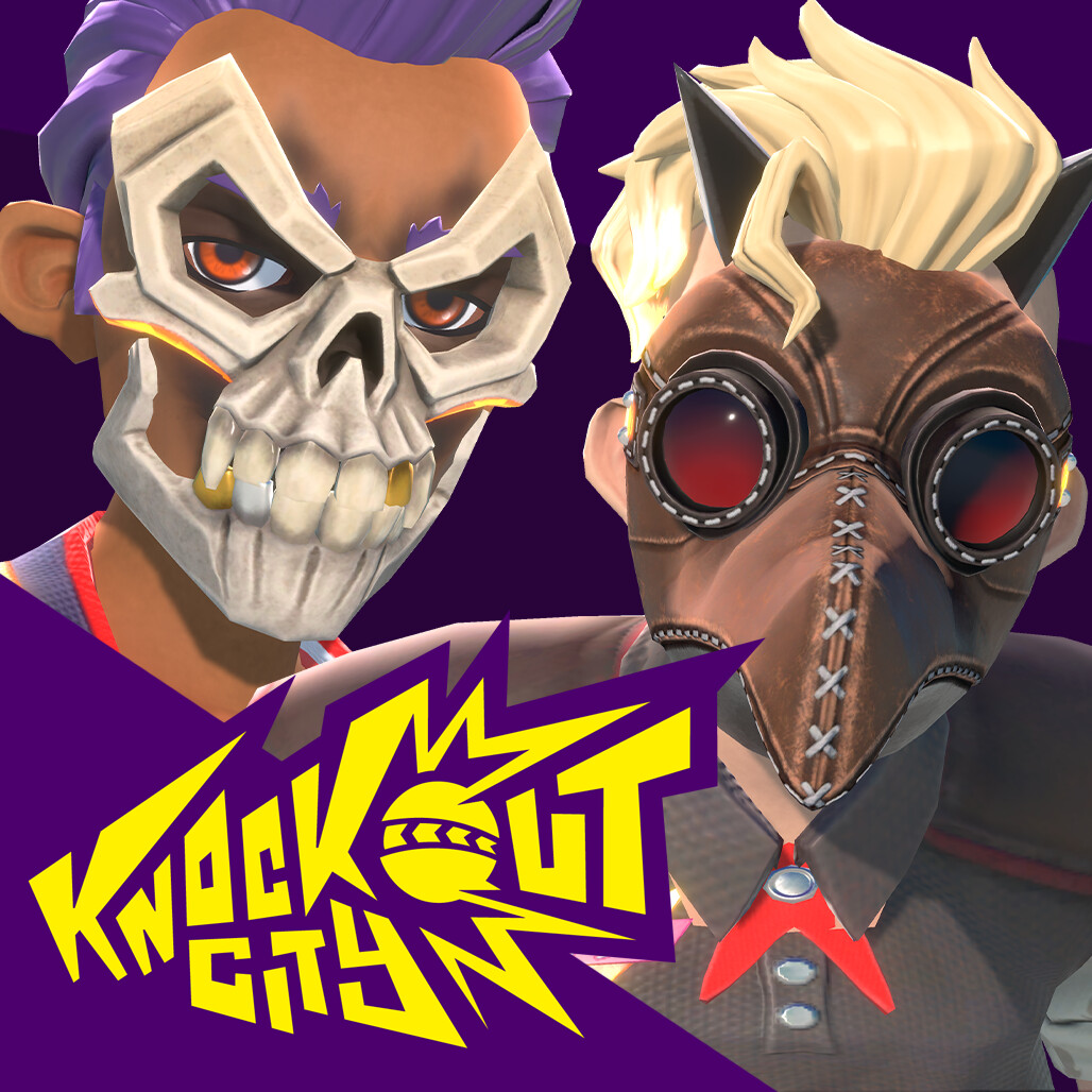 ArtStation - Knockout City - Holo-ween Masks