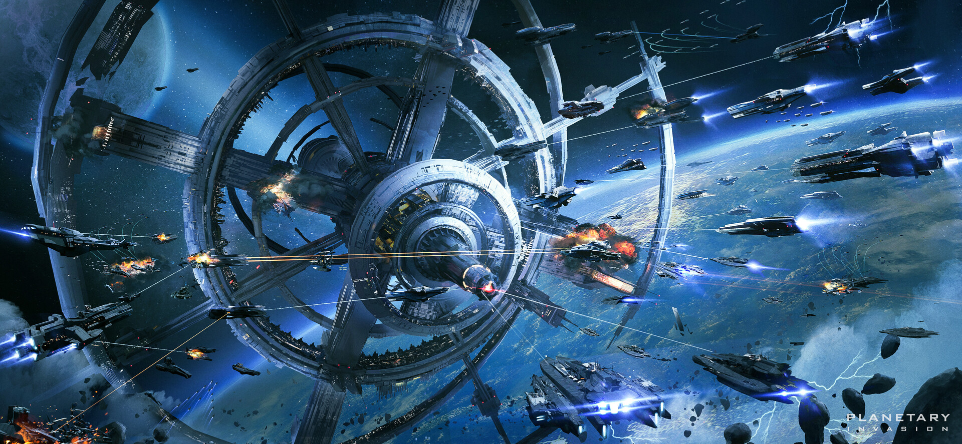 ArtStation - Space Colony