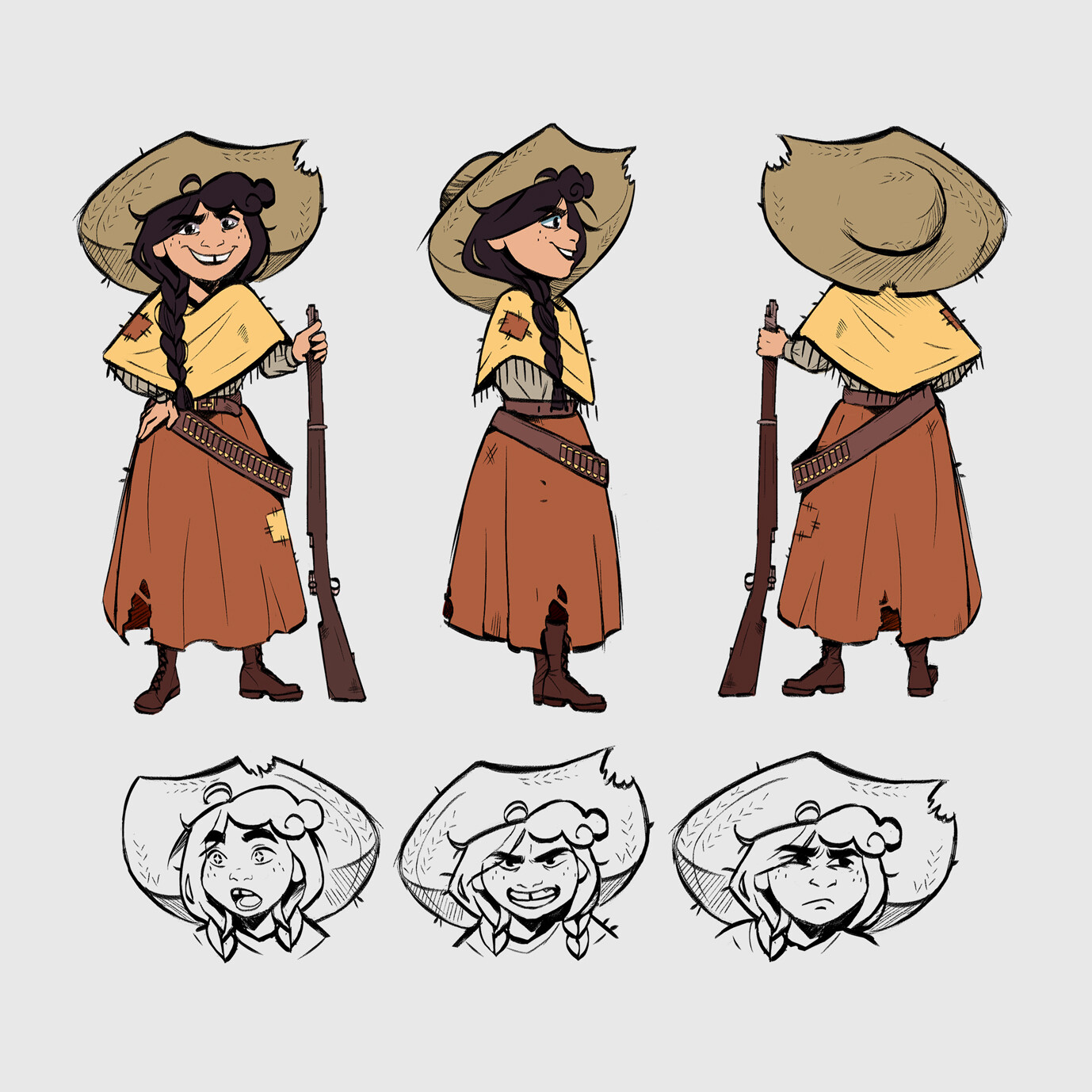 ArtStation - Concept art - child character