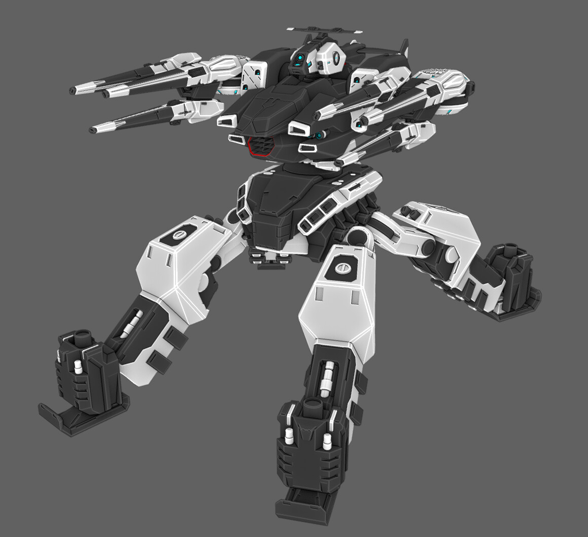 ArtStation - Armored Core - Quad/Tri Setup