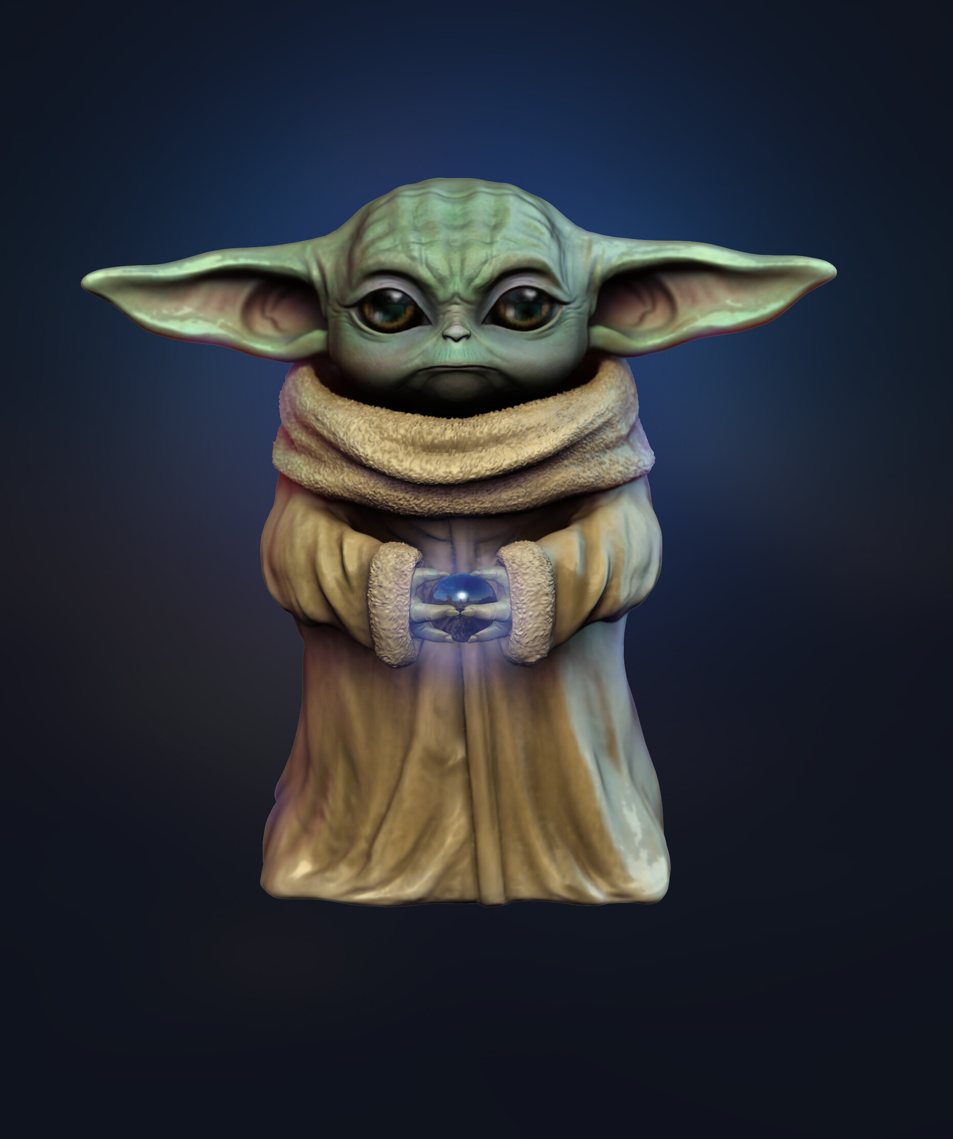 ArtStation - GROGU mandalorian fan art