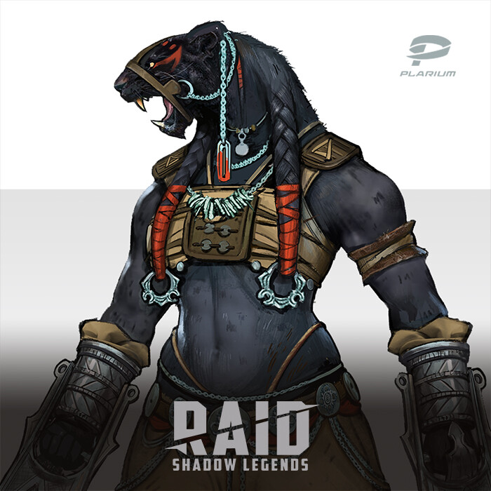 ArtStation - Fighting panther