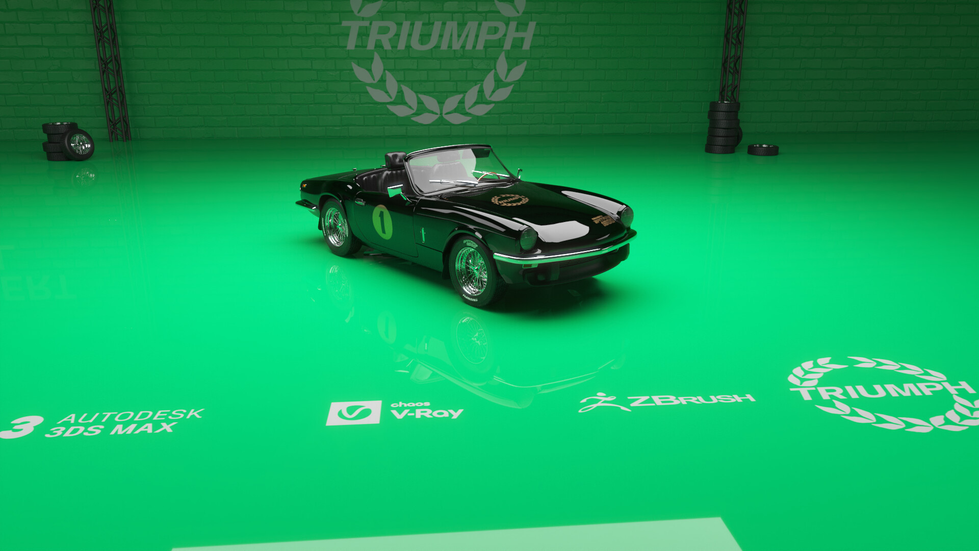 ArtStation - Triumph Spitfire 1500