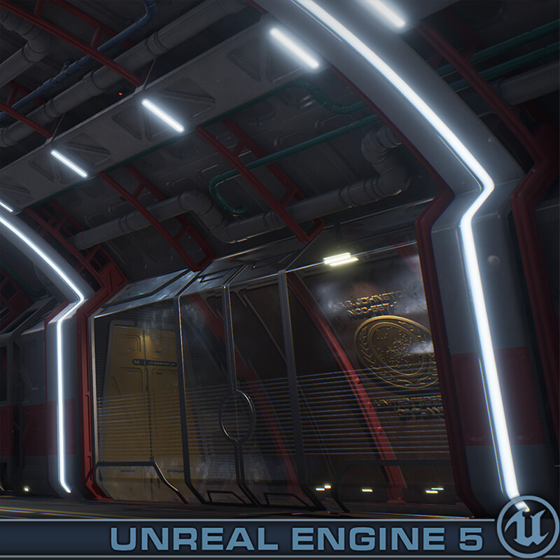 ArtStation - Starship Hangar