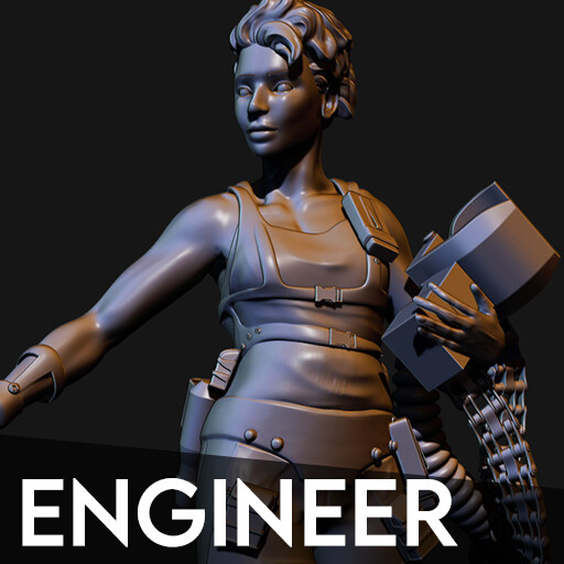 ArtStation - Robot Engineer