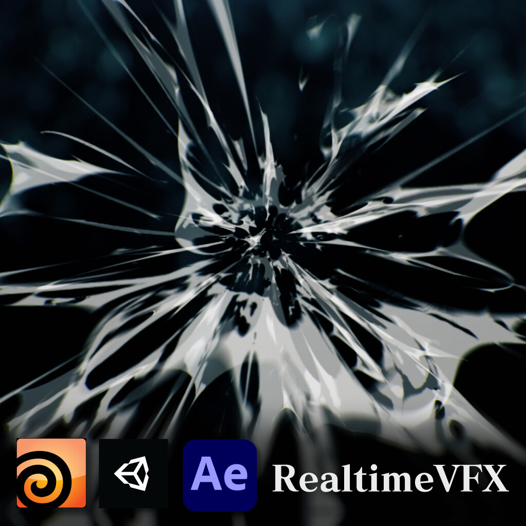 ArtStation - Anime Style NPR effects created in Houdini.