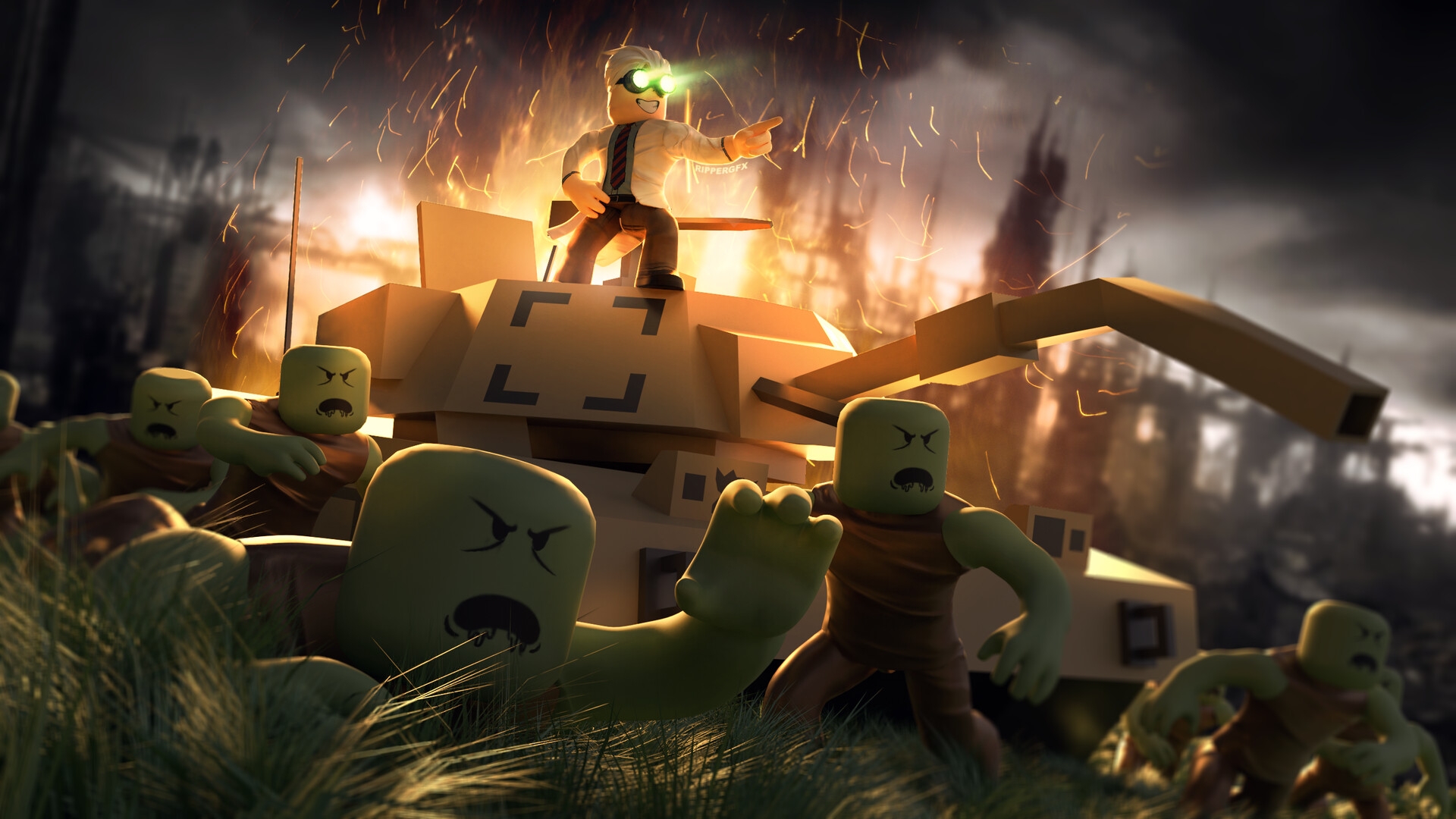 ArtStation - Infection Inc Horde Thumbnail