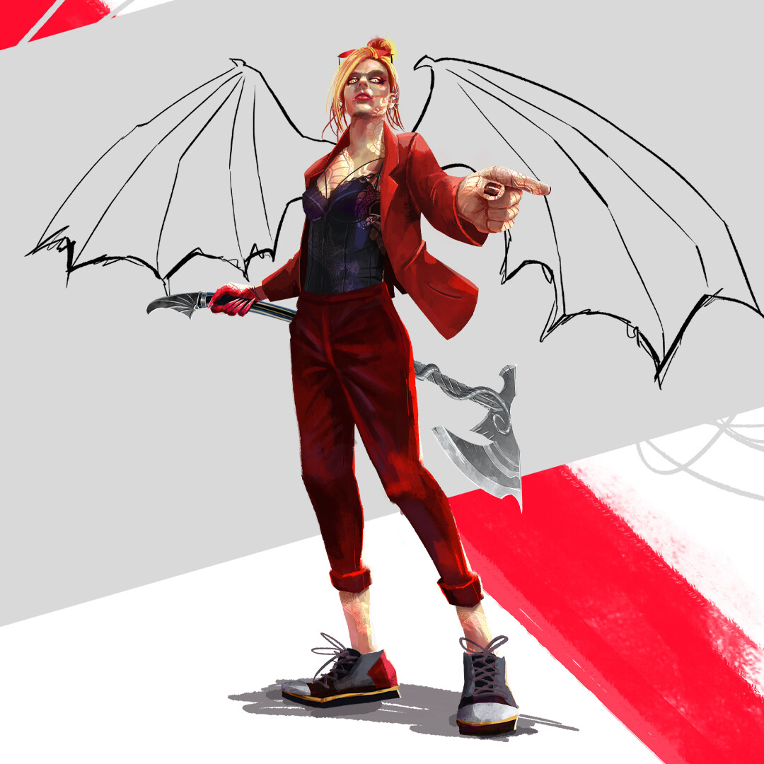 ArtStation - The Downward Spiral Characters