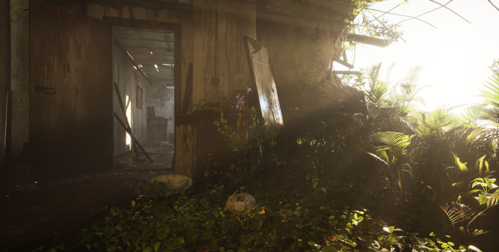 ArtStation - Abandoned Building | Relight