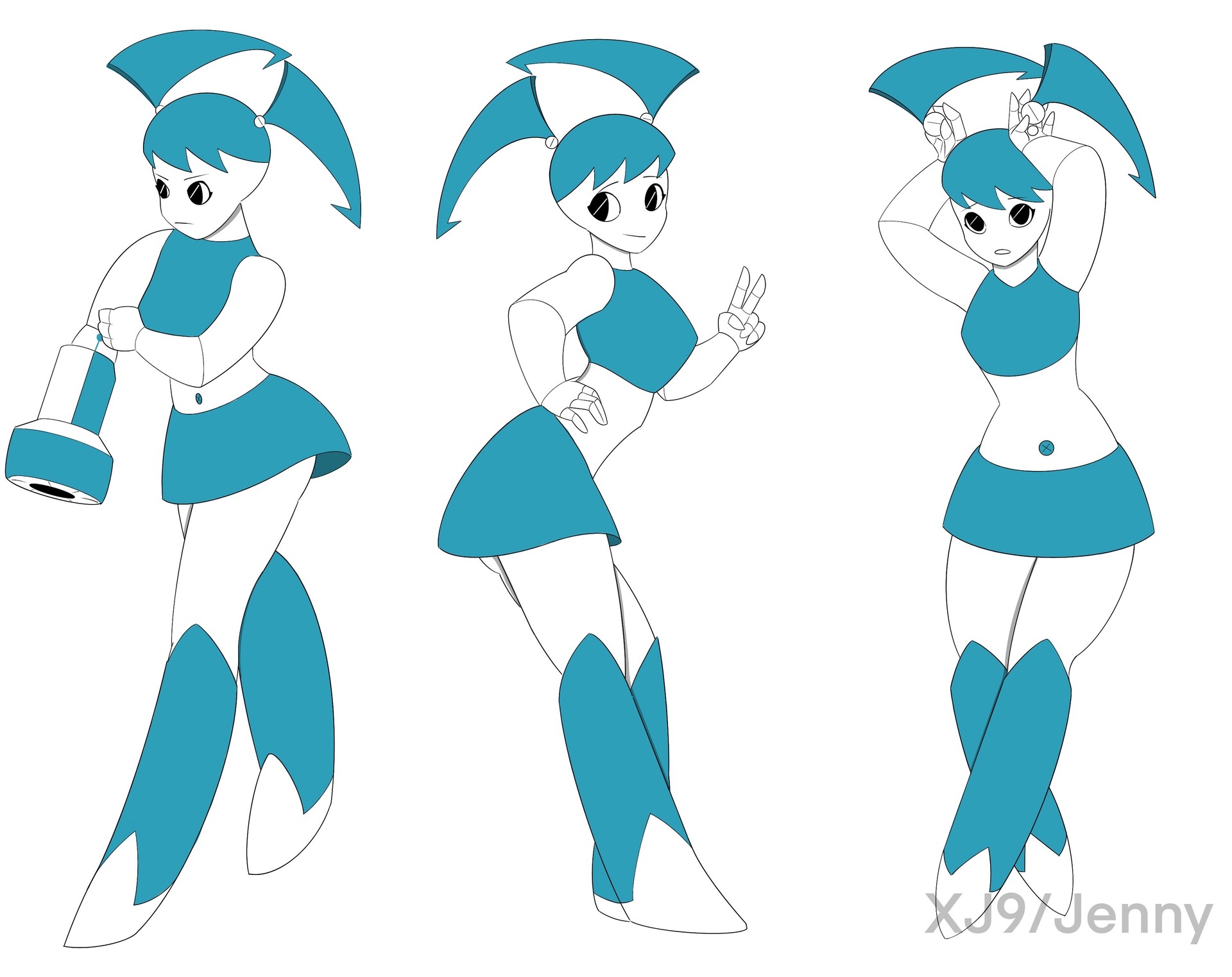 ArtStation - Xj9/ Jenney redesign