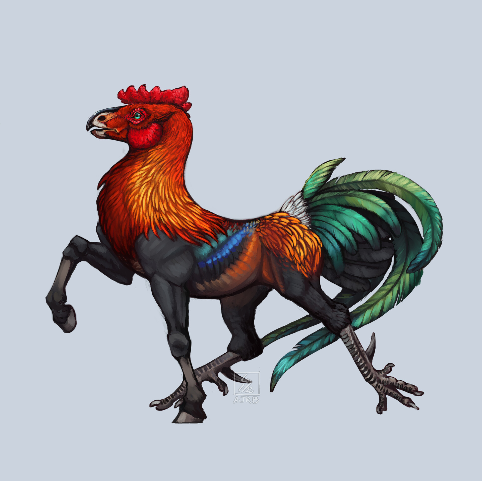 Alex Barley - High Stepping Hippalectryon