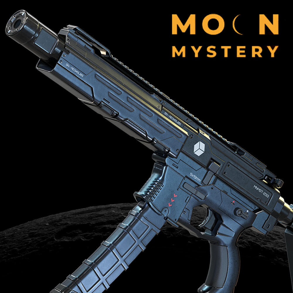 ArtStation - Futuristic MP5