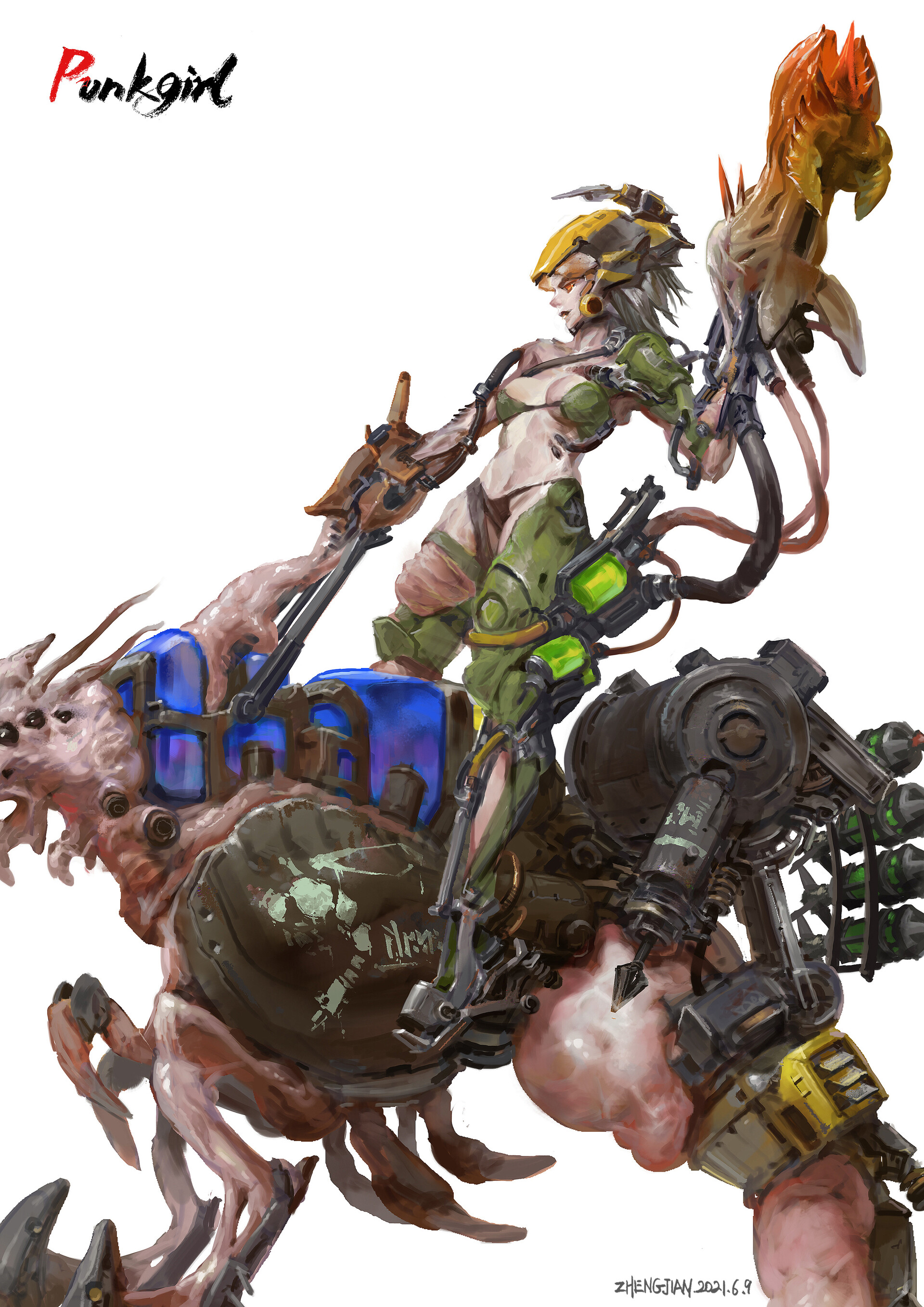 ArtStation - wasteland punk design （Copyright: NetEase）