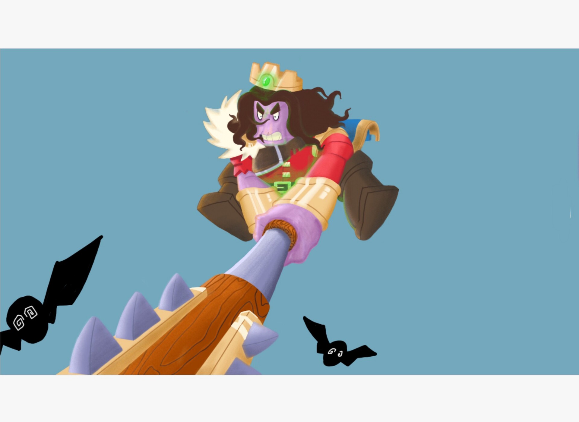 ArtStation - Frank skin concept (brawl stars)