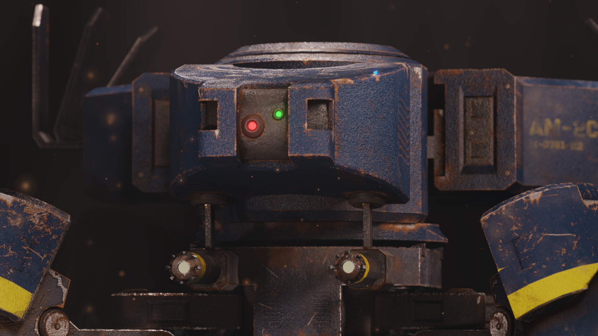 ArtStation - Spider mech. Game ready lowpoly model