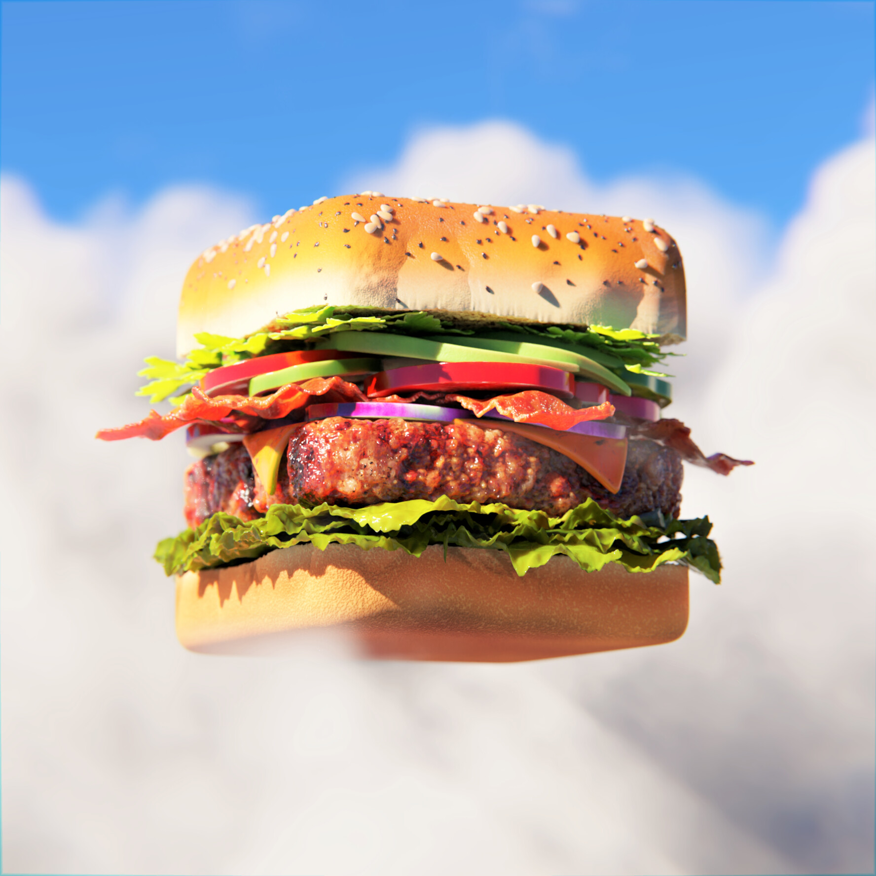 ArtStation - Default Burger