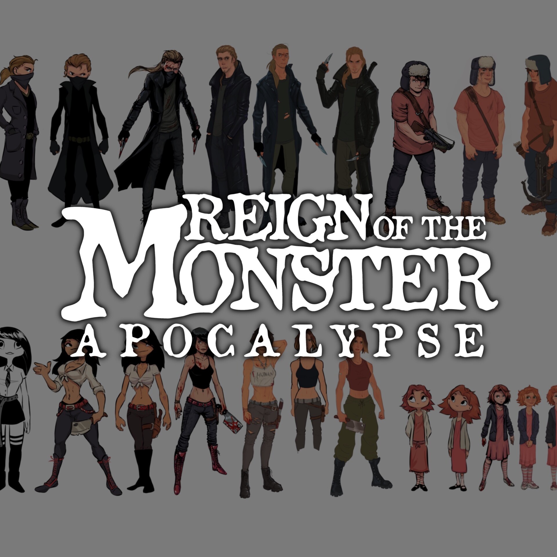 ArtStation - Reign of the Monster Apocalypse Character Designs