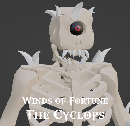 ArtStation - [Winds of Fortune] - The Skeletal Cyclops