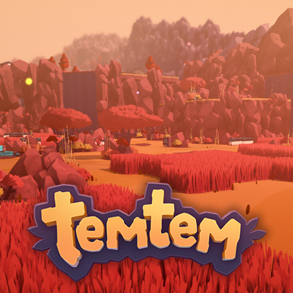 ArtStation - Temtem - Kisiwa Island