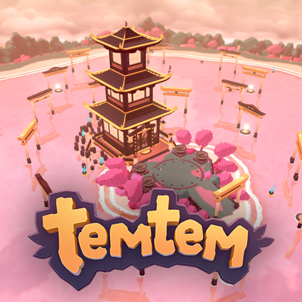 ArtStation - Temtem - Cipanku Island
