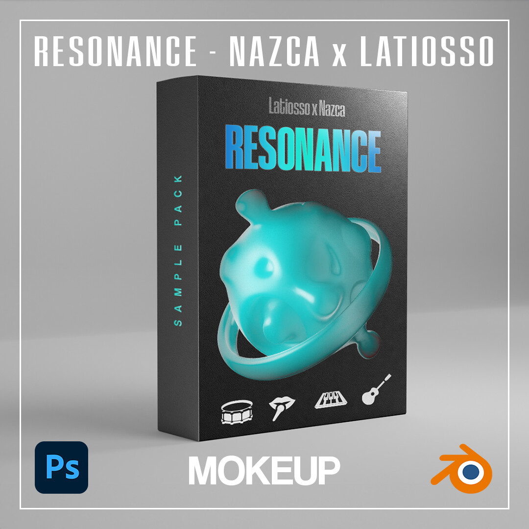 ArtStation - MokeUp RESONANCE Sample Pack - Nazca x Latiosso