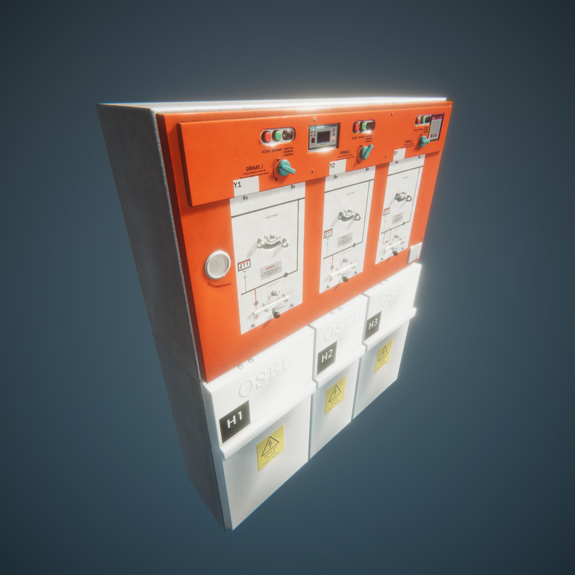 ArtStation - TEDAS Electric 3D Simulation Models
