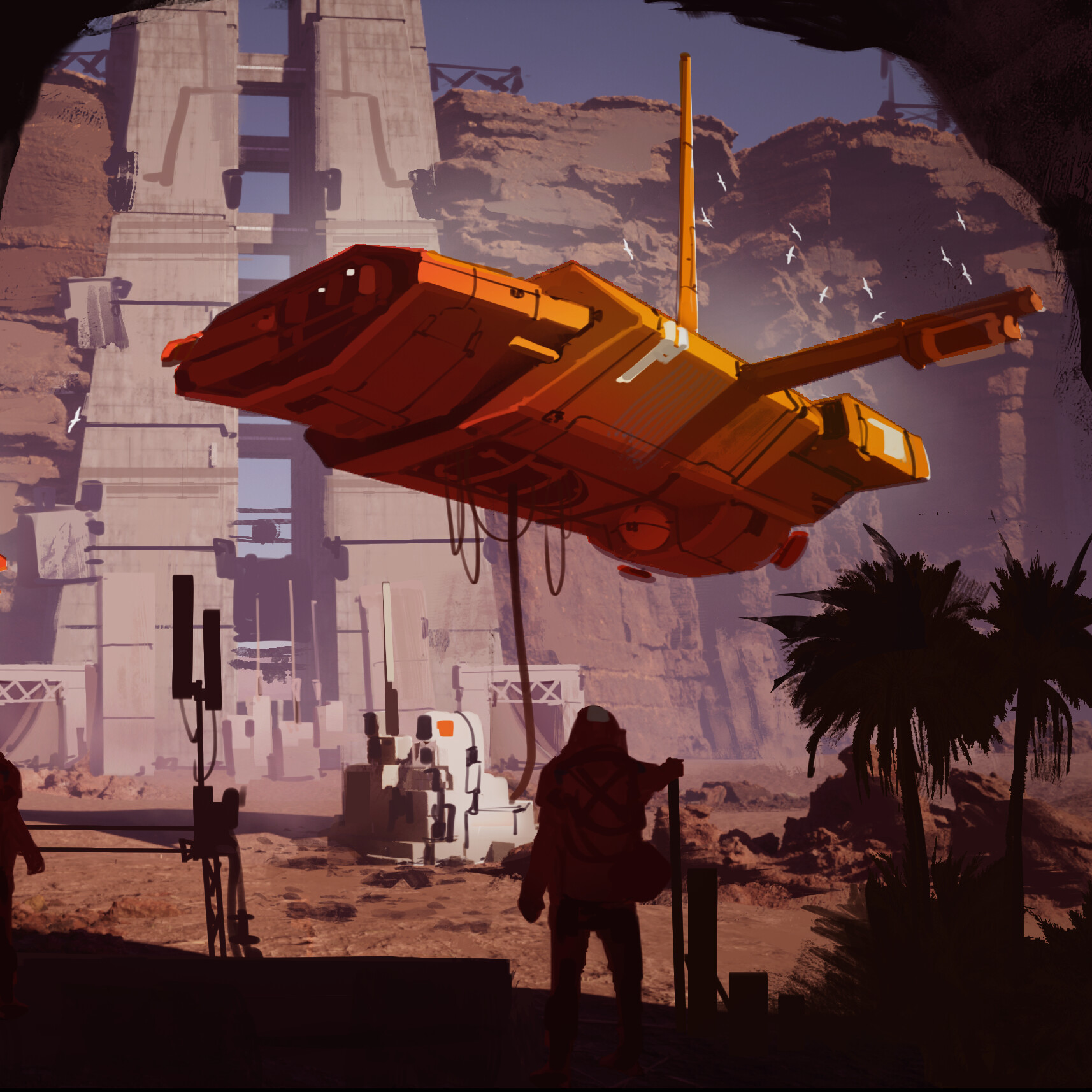 ArtStation - Personal Work - Cave Sanctuary