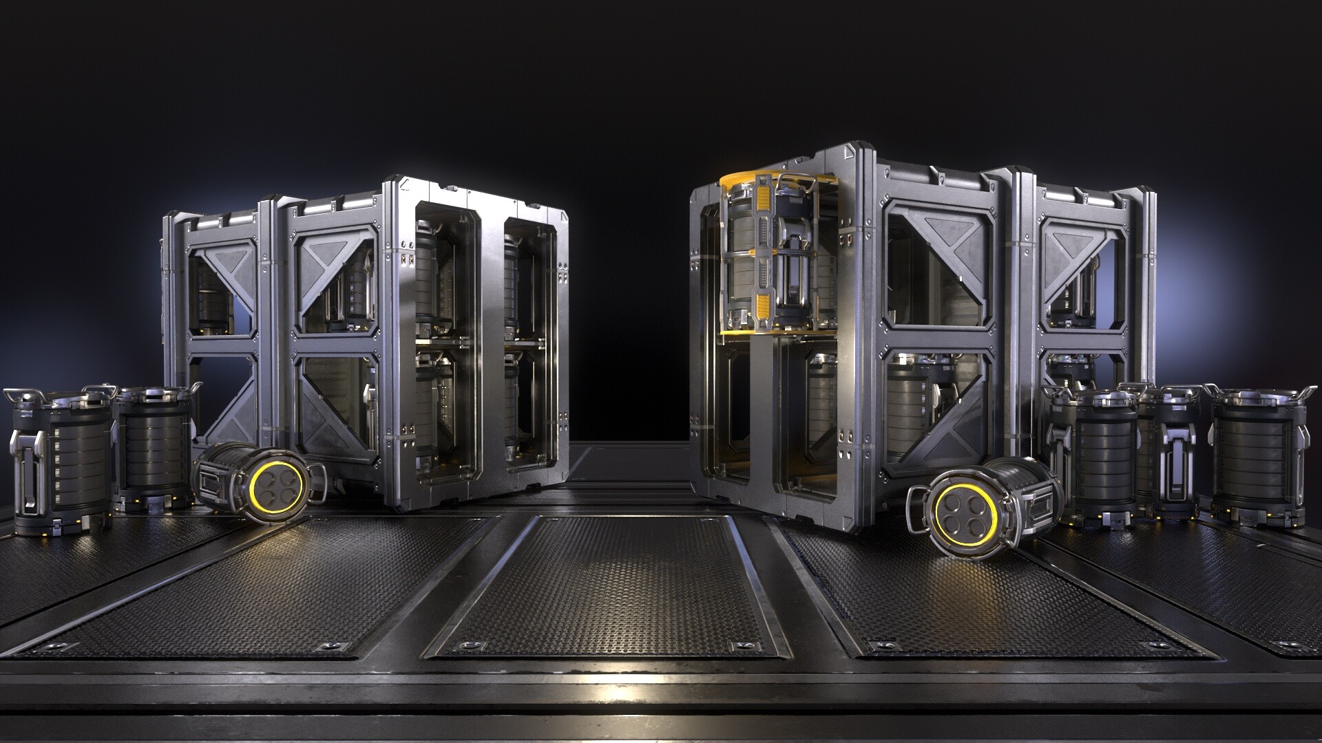 ArtStation - Faraday Container