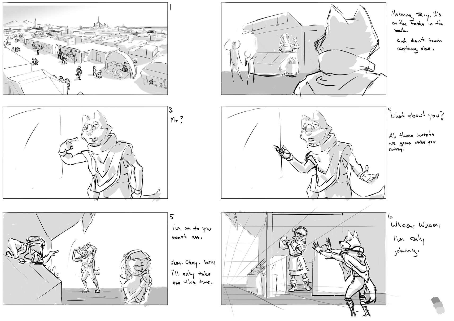 ArtStation - Story Board and Animatic