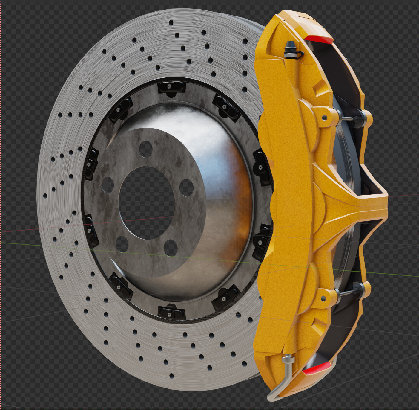 ArtStation - Royscale Car brake disk