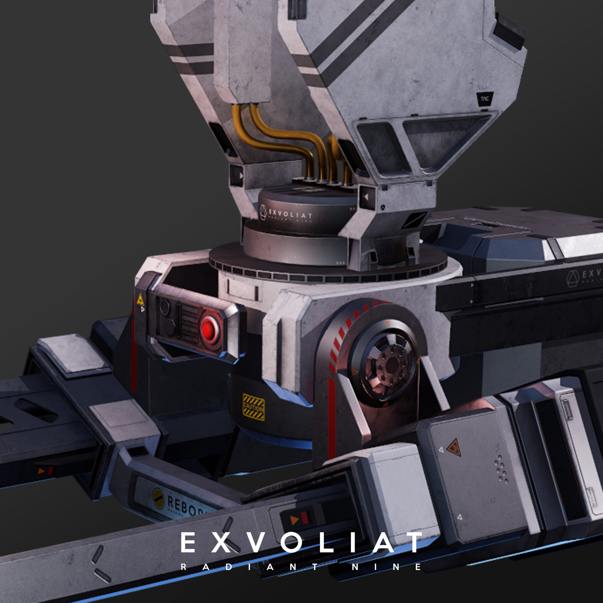 ArtStation - Sentry Turret