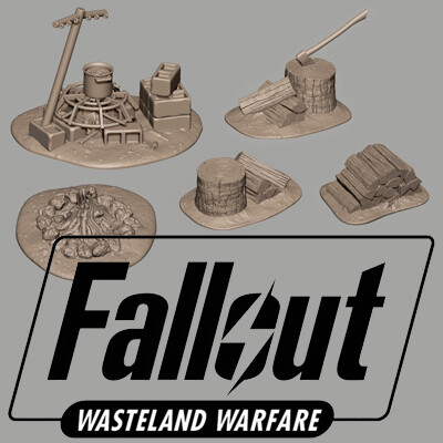 ArtStation - Fallout - Wasteland Warfare Brotherhood of Steel ...
