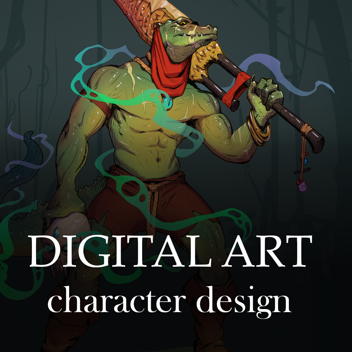 ArtStation - Lizard Fighter