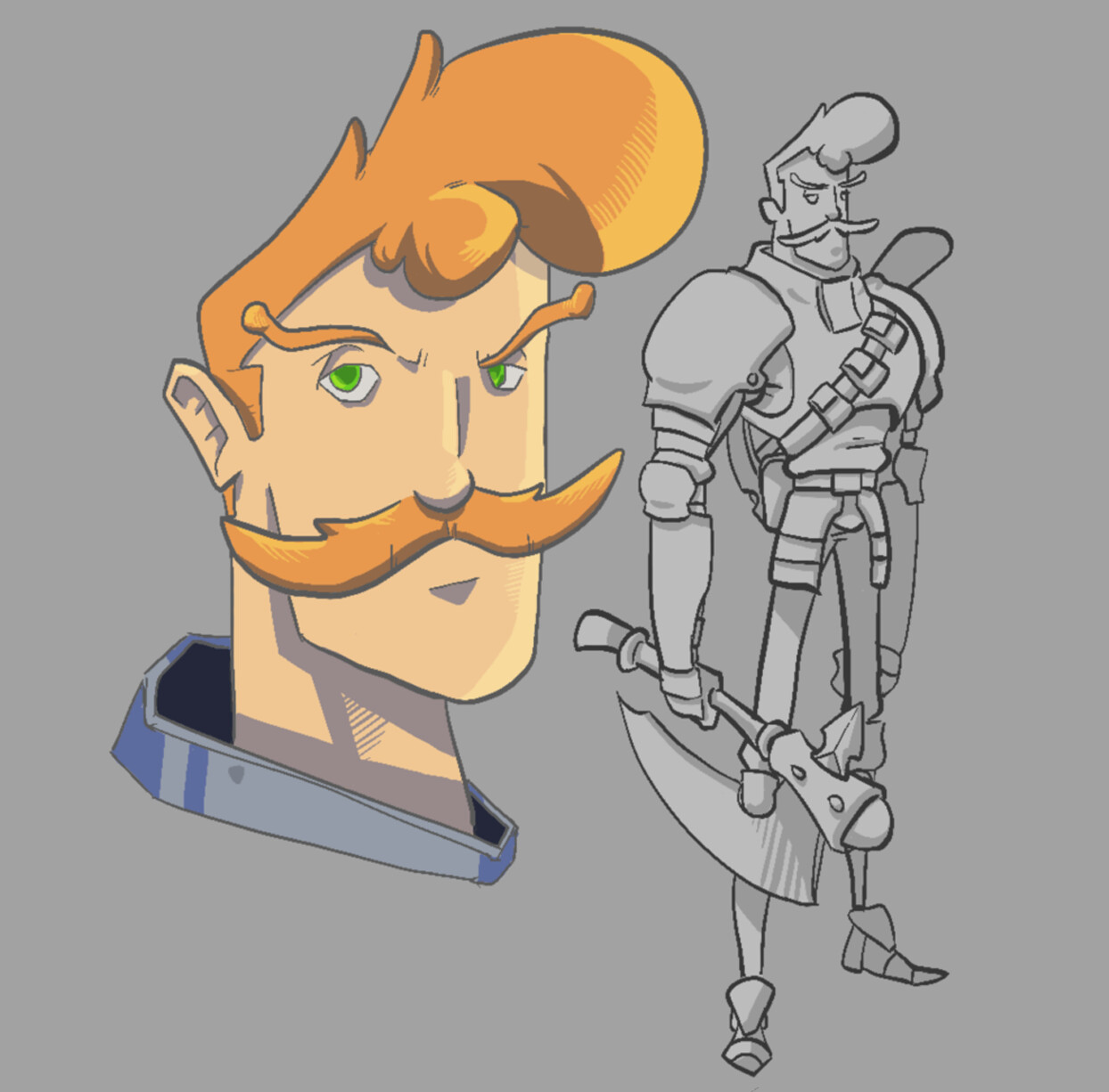 ArtStation - Fantasy Party Character Design