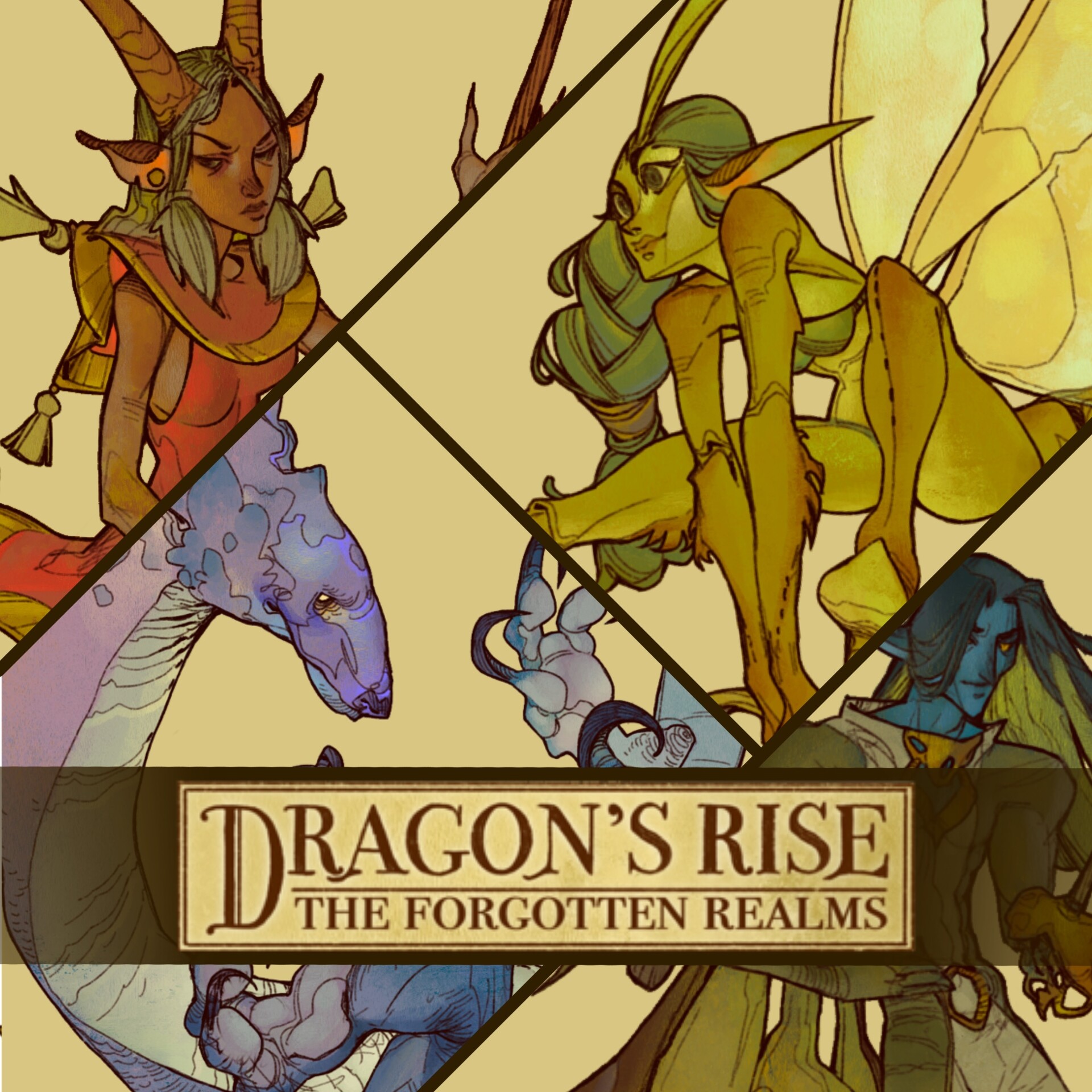 ArtStation - Dragon's Rise: Forgotten Realms