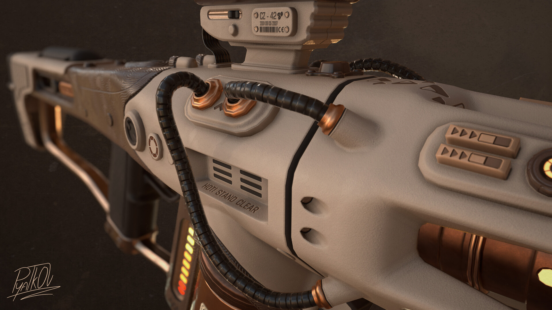 ArtStation - Laser SMG - Pulsar