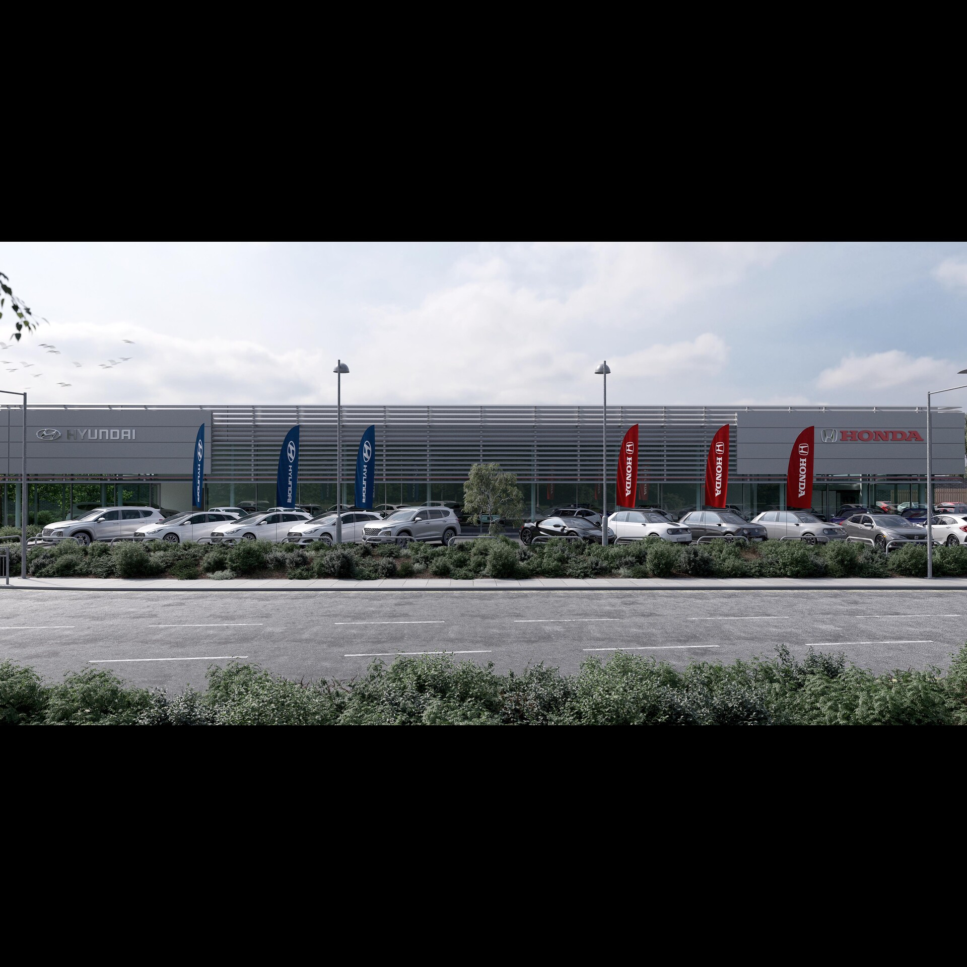 ArtStation - Honda Dealership Visualisation