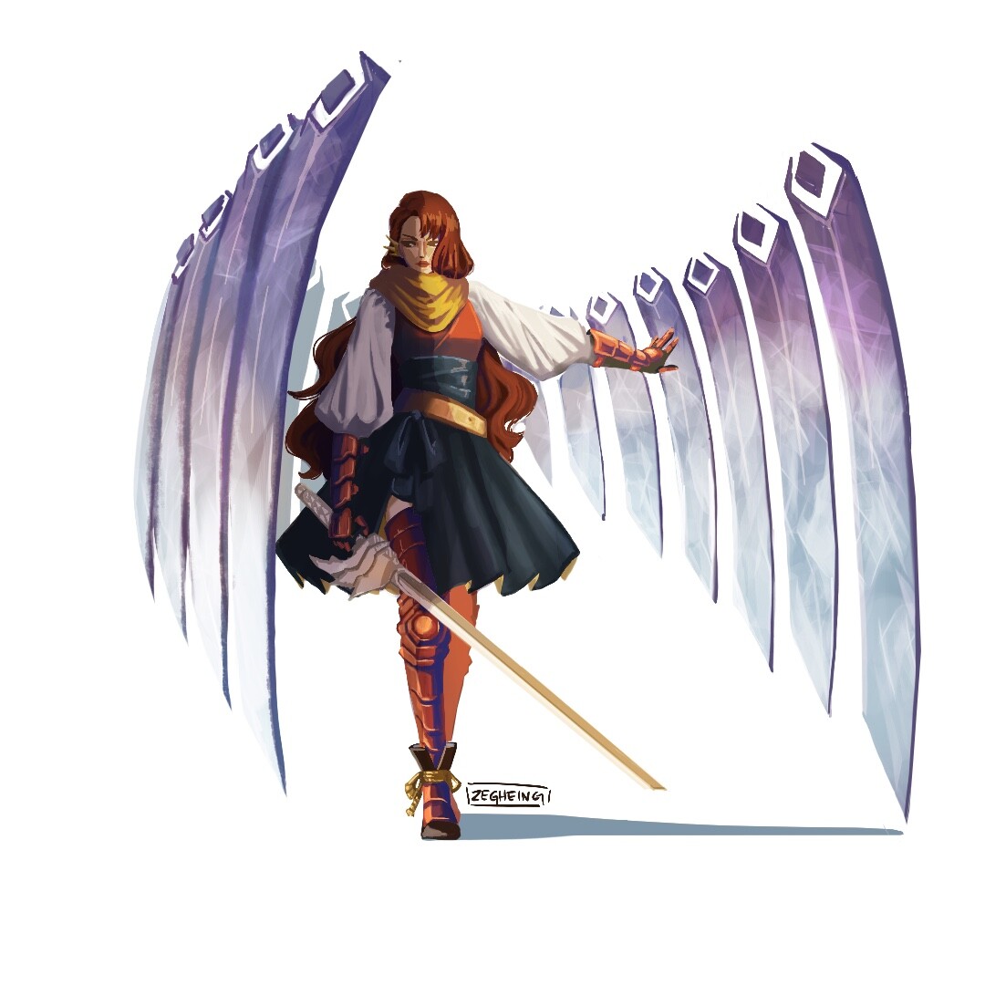 ArtStation - Crystal Wing Blade