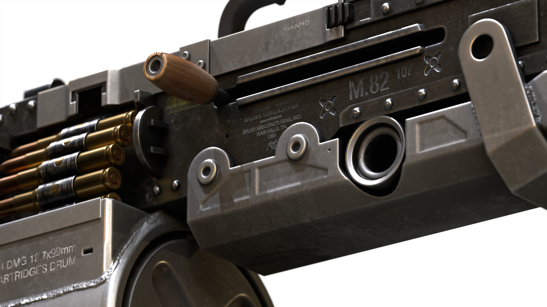 ArtStation - Hand Machine Gun