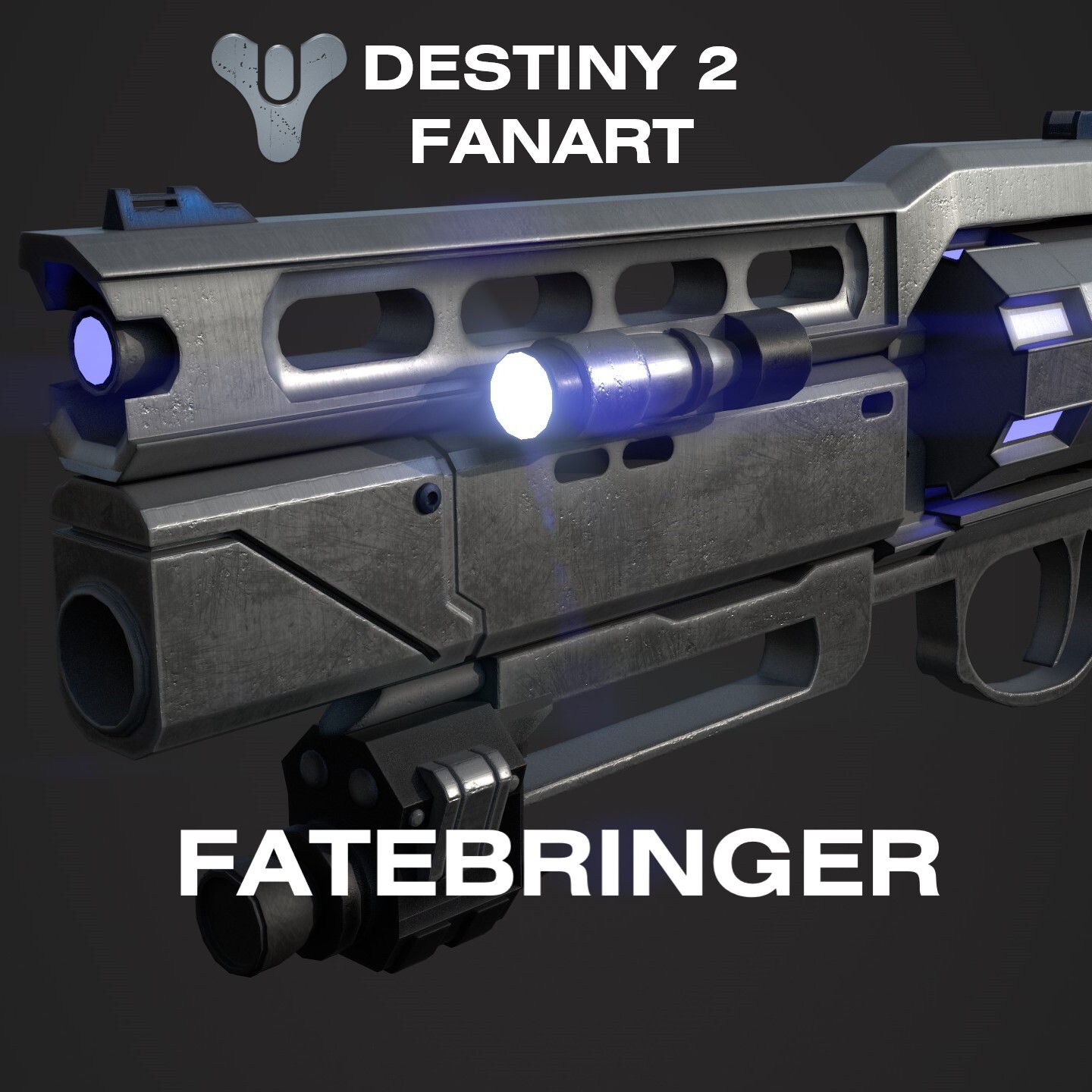 ArtStation - Fanart : Fatebringer from Destiny 2 (Game ready)